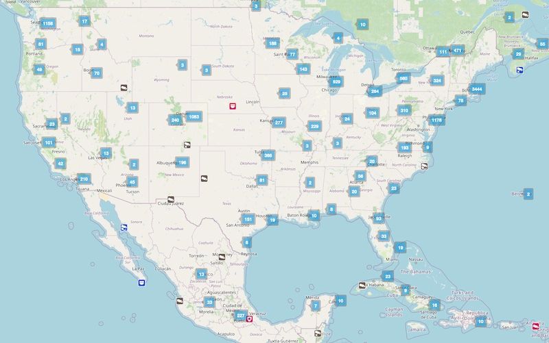 OpenStreetMap Surveillance Camera Database